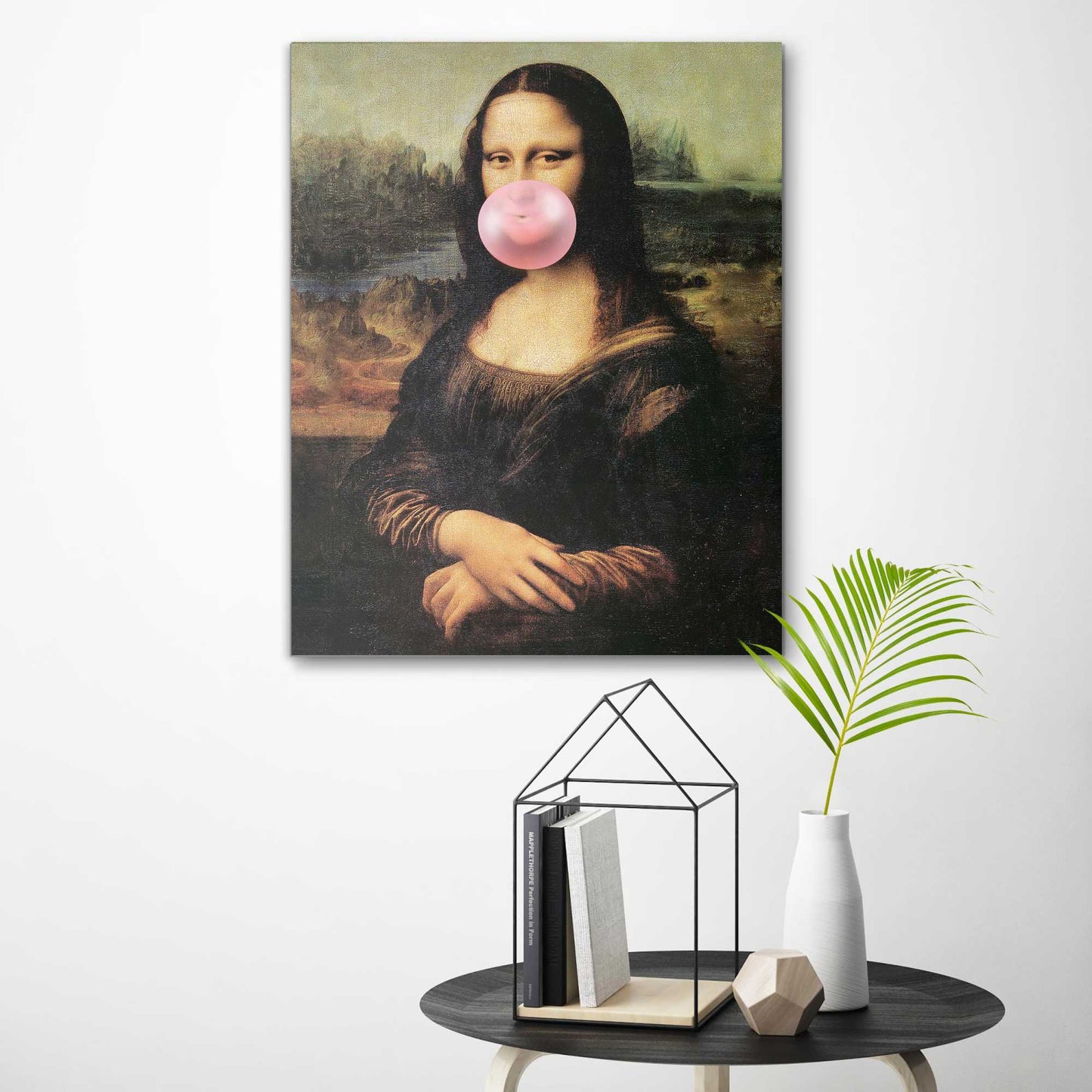 Glass Mona Lisa - gum 49x40 – Orangewallz